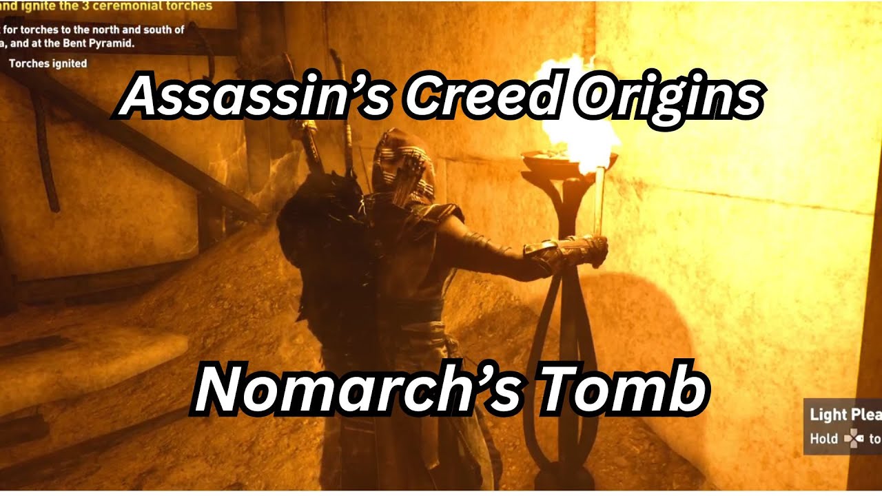 Assassin's Creed Origins: Nomarch's Tomb/Seshem.eff Er Aat. - YouTube