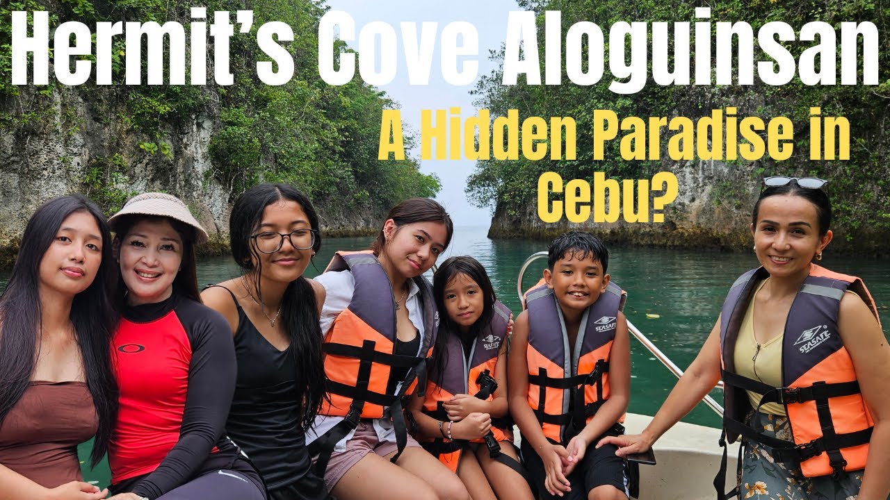 A Hidden Paradise in Cebu? Discover Hermit’s Cove in Aloguinsan! - YouTube