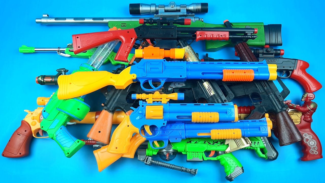 MY LOTS OF MASSIVE TOY GUNS COLLECTION ARSENAL - HUGE GUNS TOYS WITH ...
