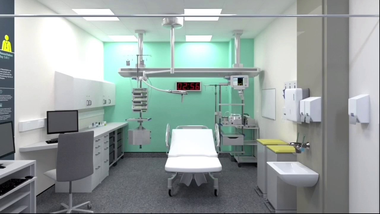 Croydon University Hospital's new Resus department - YouTube