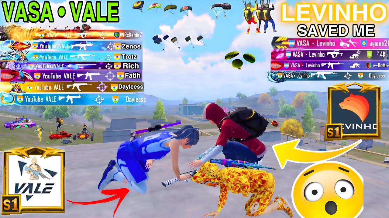 Finally!🥳 I JOİNED VASA TEAM BEST GAMEPLAY with LEVINHO 😍SAMSUNG,A7,A8 ...