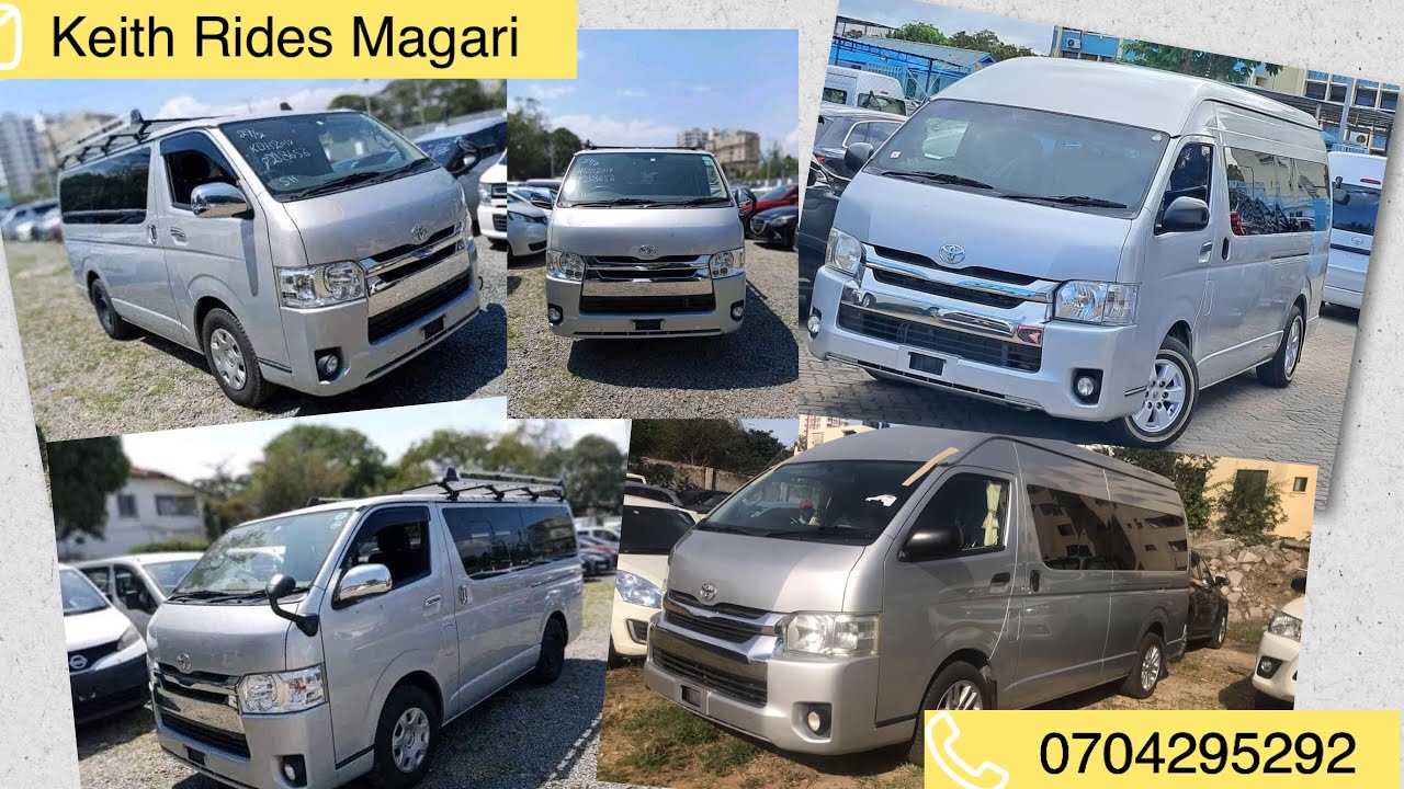 TOYOTA HIACE 9L IN MOMBASA - YouTube