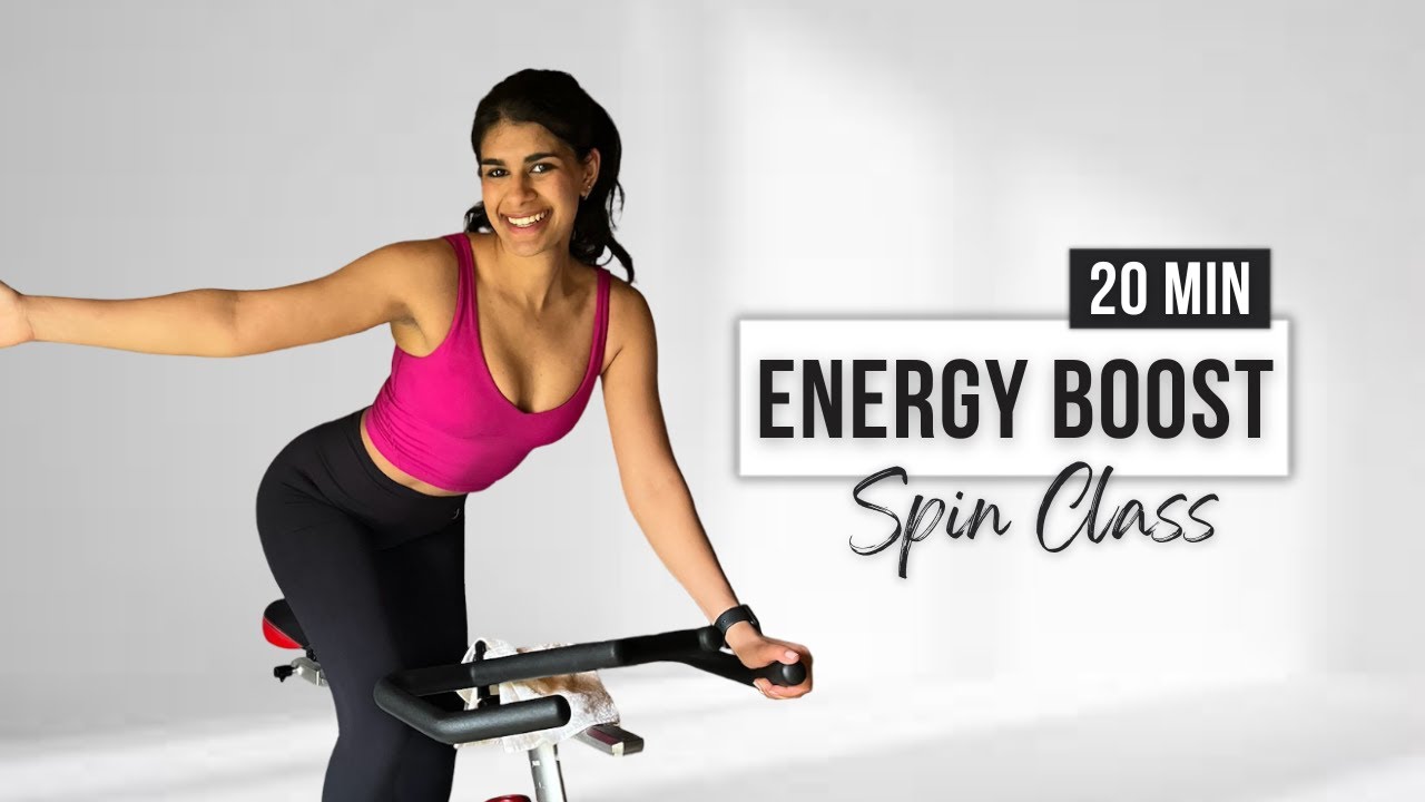 20 Minute POSITIVE ENERGY SHIFT Spin Class - YouTube