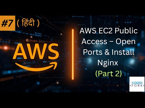 7. AWS EC2 Public Access – Open Ports & Install Nginx ( Part 2 ) - YouTube