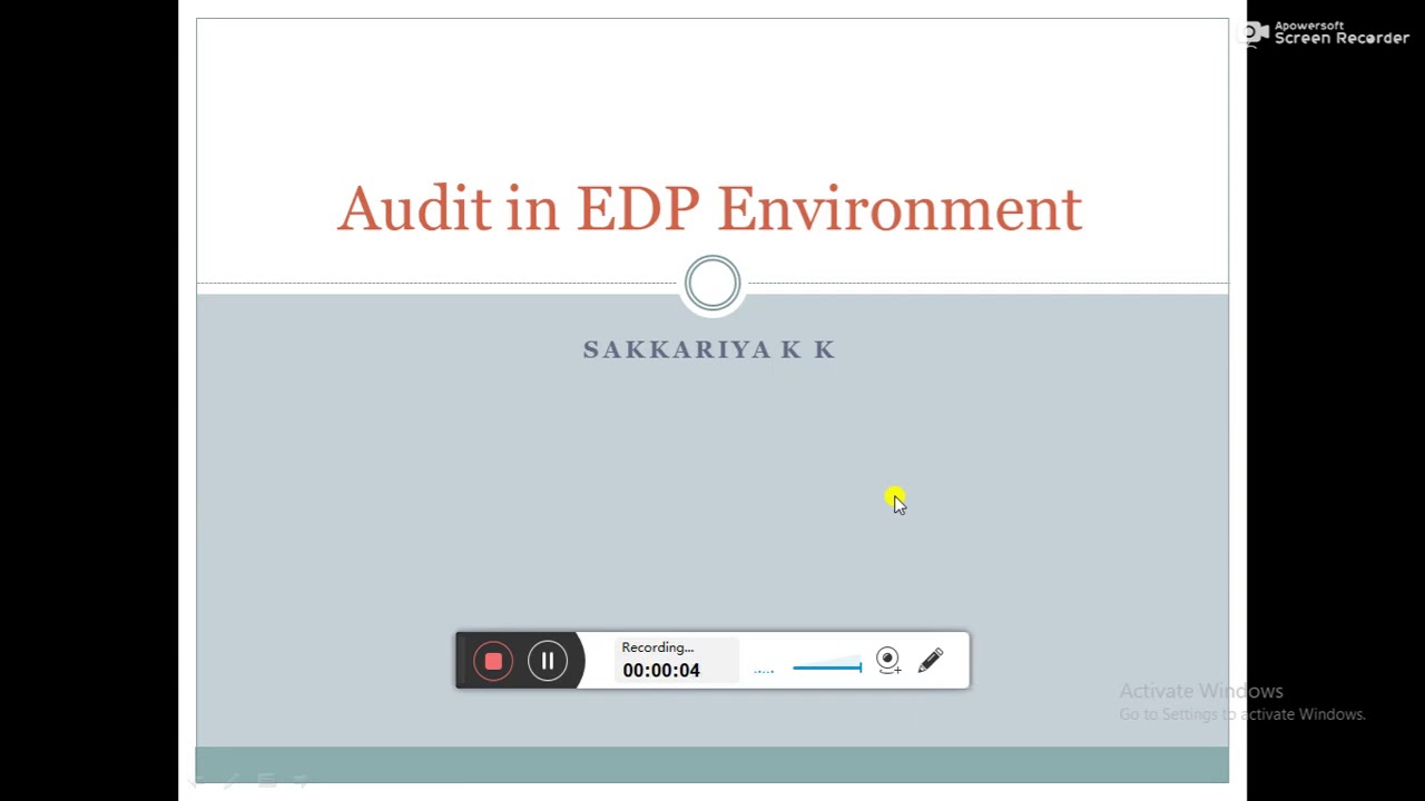 Audit in EDP Environment - YouTube