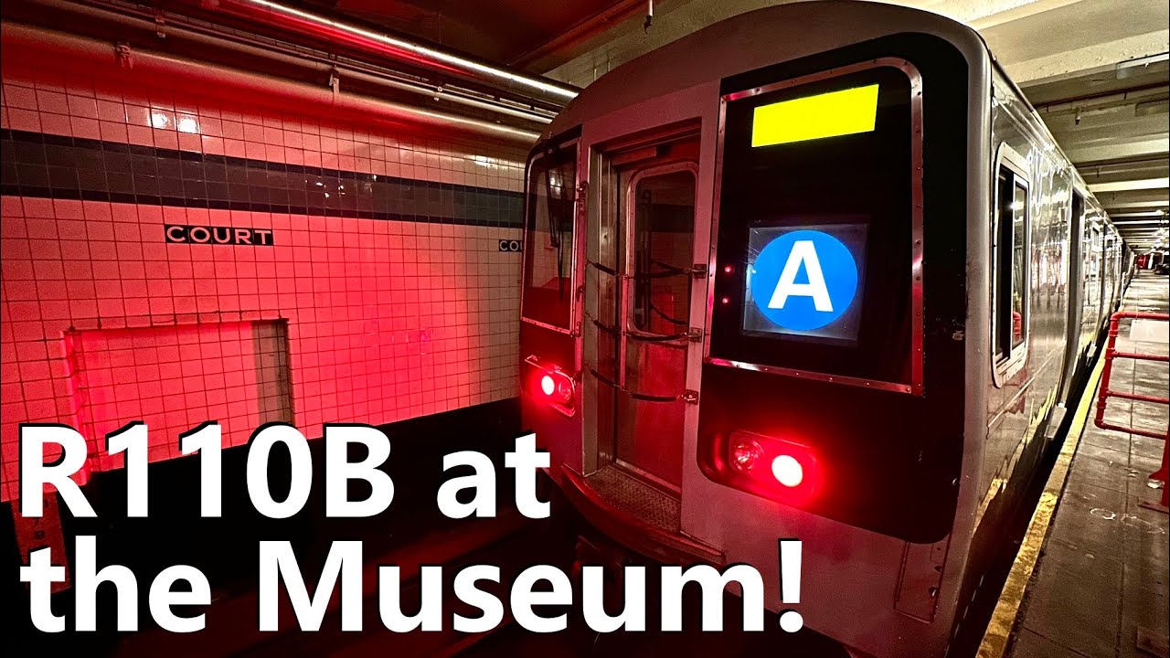 ⁴ᴷ⁶⁰ NEWS: R110B Prototype Car #3007 on Display at the NY Transit ...