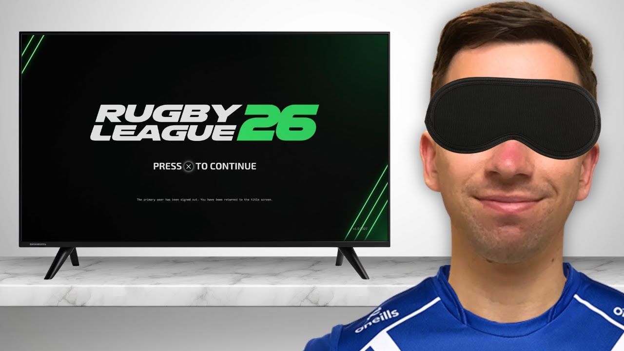 I Tried To Win A Game Of RL26 BLINDFOLDED! - YouTube