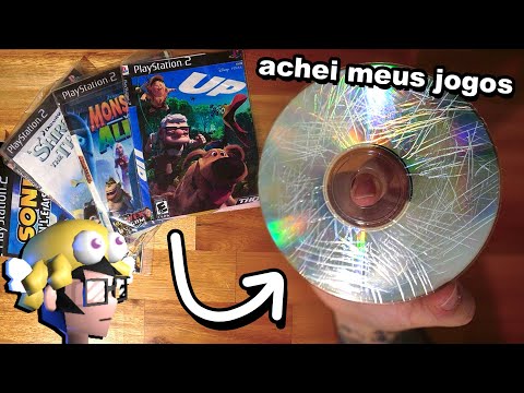 testando meus jogos de PS2 da infância pra ver se ainda pegam