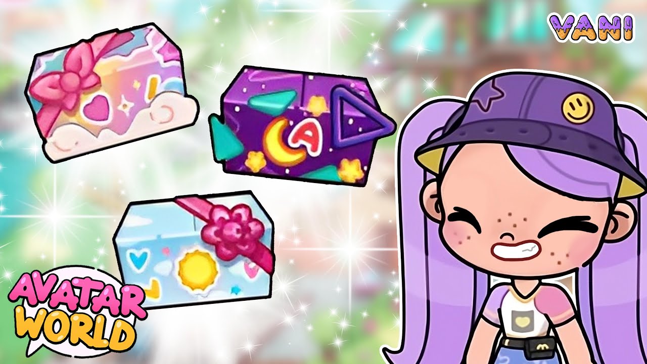 DESBLOQUEO TODOS LOS PACK GRATIS EN AVATAR WORLD - YouTube