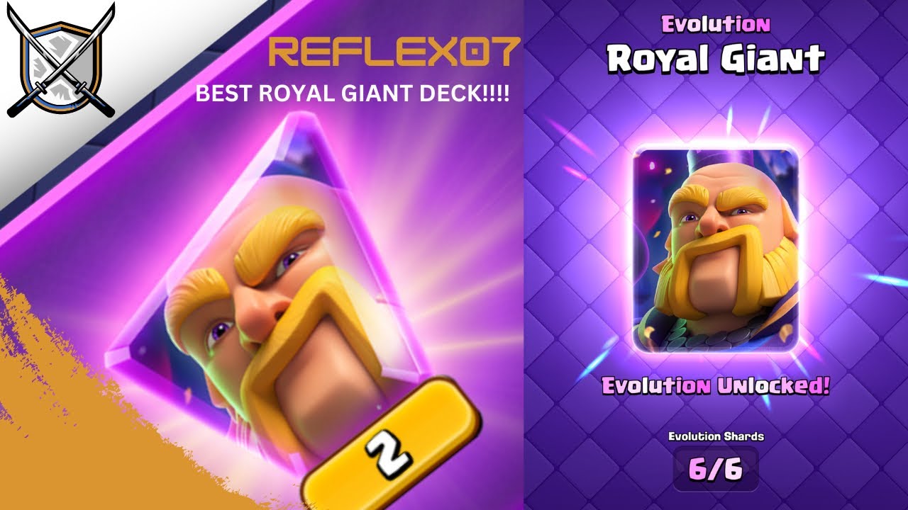 Best Evolved Royal Giant deck for mid ladder players!!! - YouTube