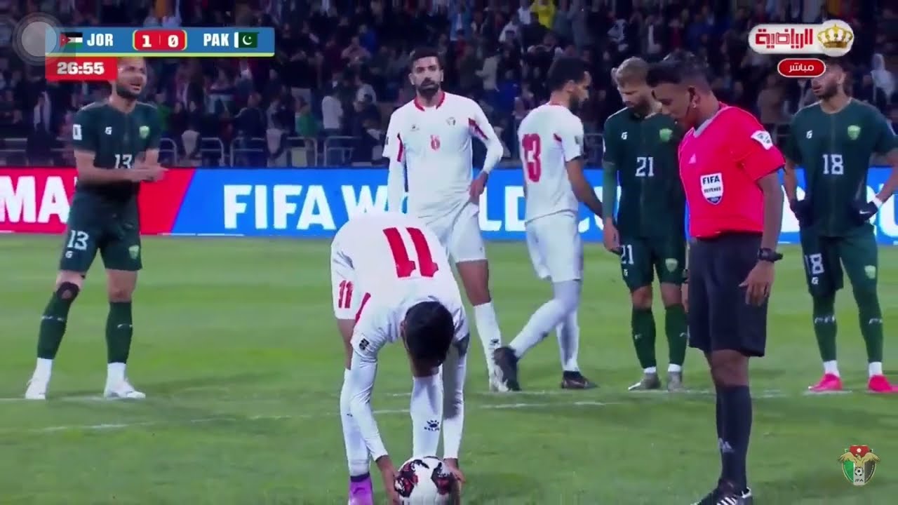 Pakistan VS Jordan | All GOALS and HIGHLIGHTS | FIFA WC QUALIFIERS 2026 ...