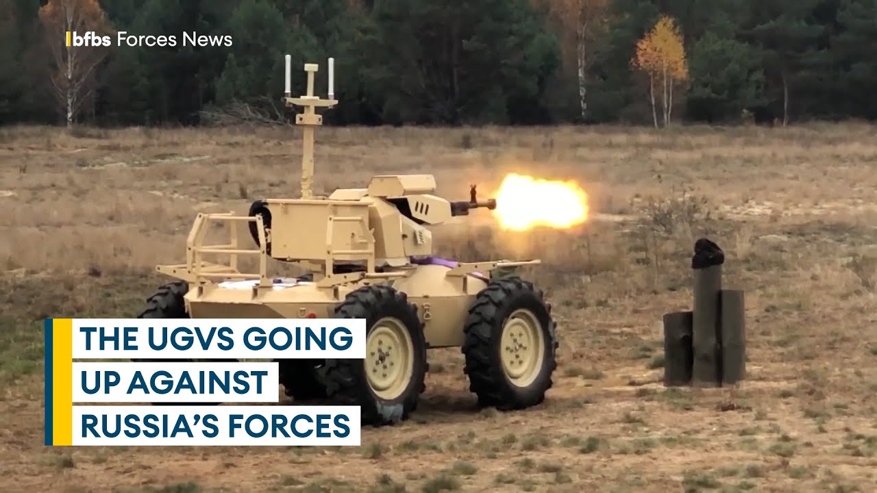 Military Ground Drones ST Engineering Unveils Wheeled Ground Robot