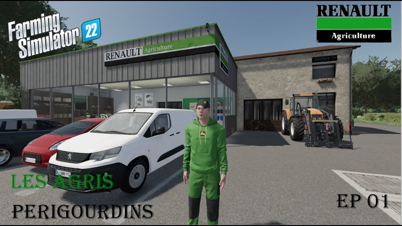 FS 22 : NOUVELLE SERIE !! L' Agris Périgourdins EP 01 - YouTube