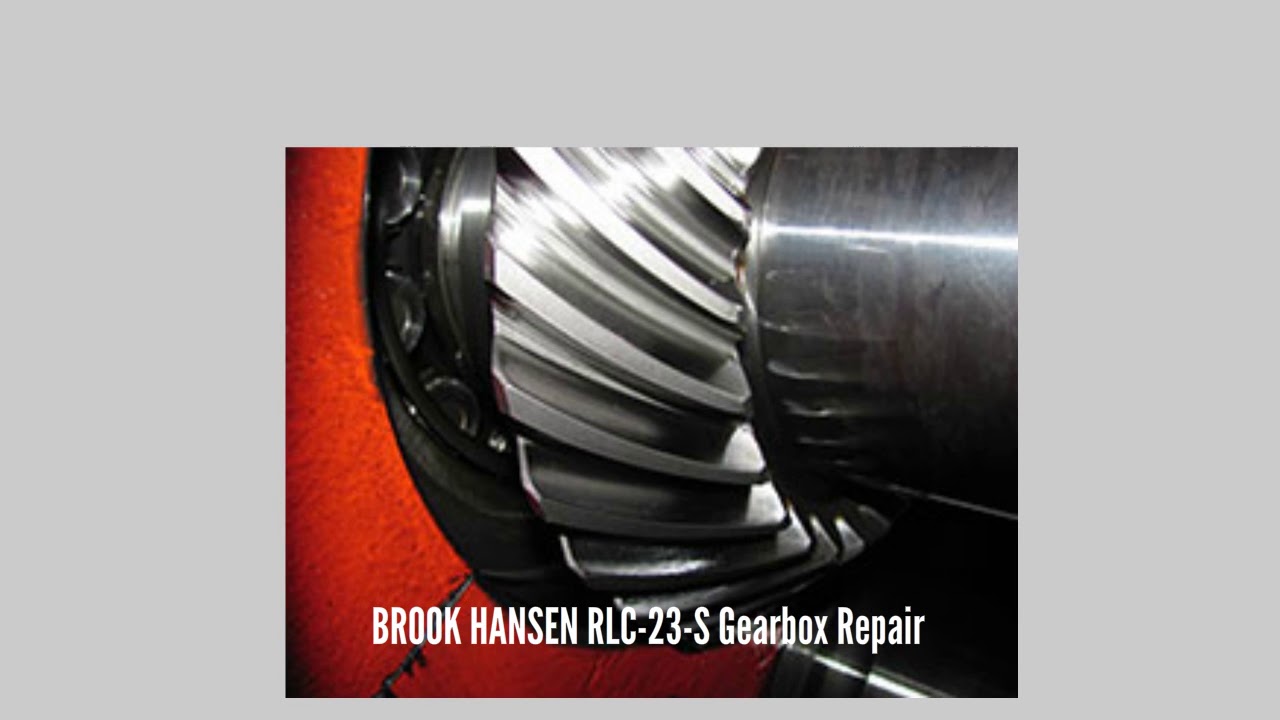 BROOK HANSEN RLC 23 S Gearbox Repair - YouTube
