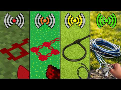 All New Redstone Experiments with different Wi-Fi in Minecraft be like