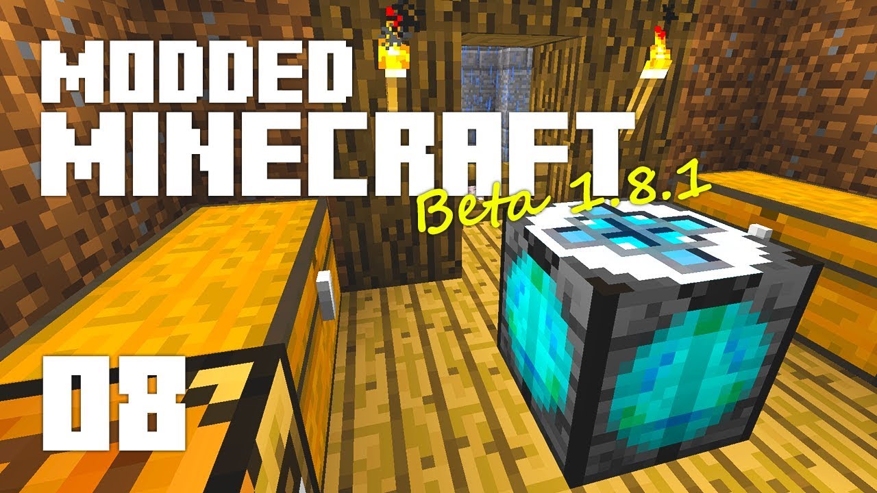 TRANSMUTATION? | Beta 1.8.1 #8 | Modded Minecraft | iJevin - YouTube