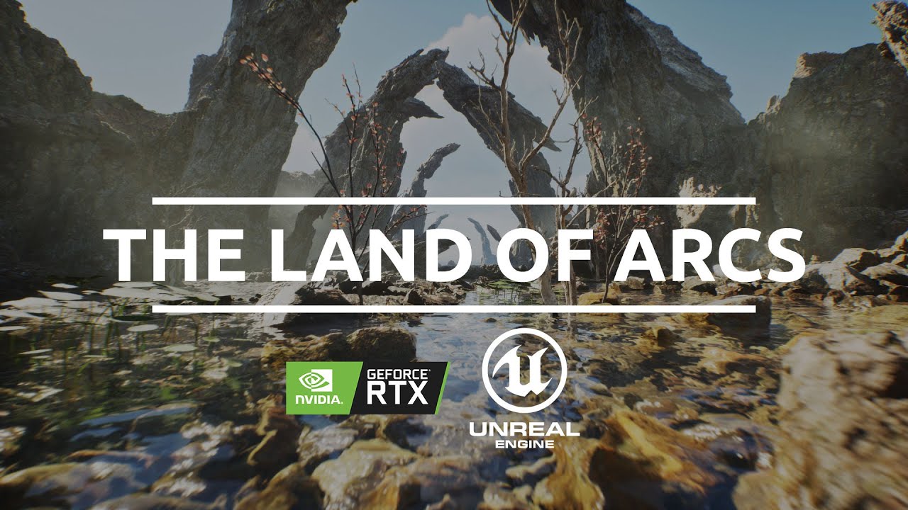 The Land Of Arcs - Unreal Engine 5 - YouTube