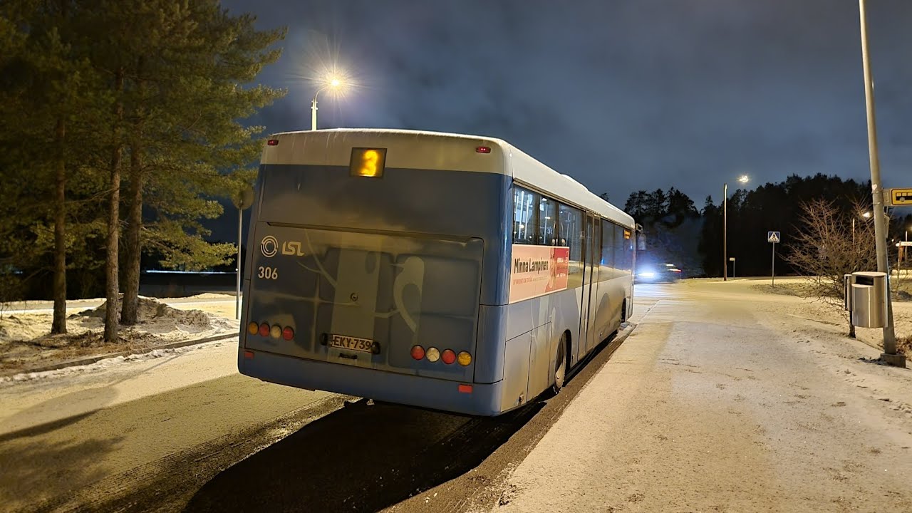 Koiviston Auto Lahti 306 Kabus TC4A4 @ LSL bus line 3 in Lahti, Finland ...