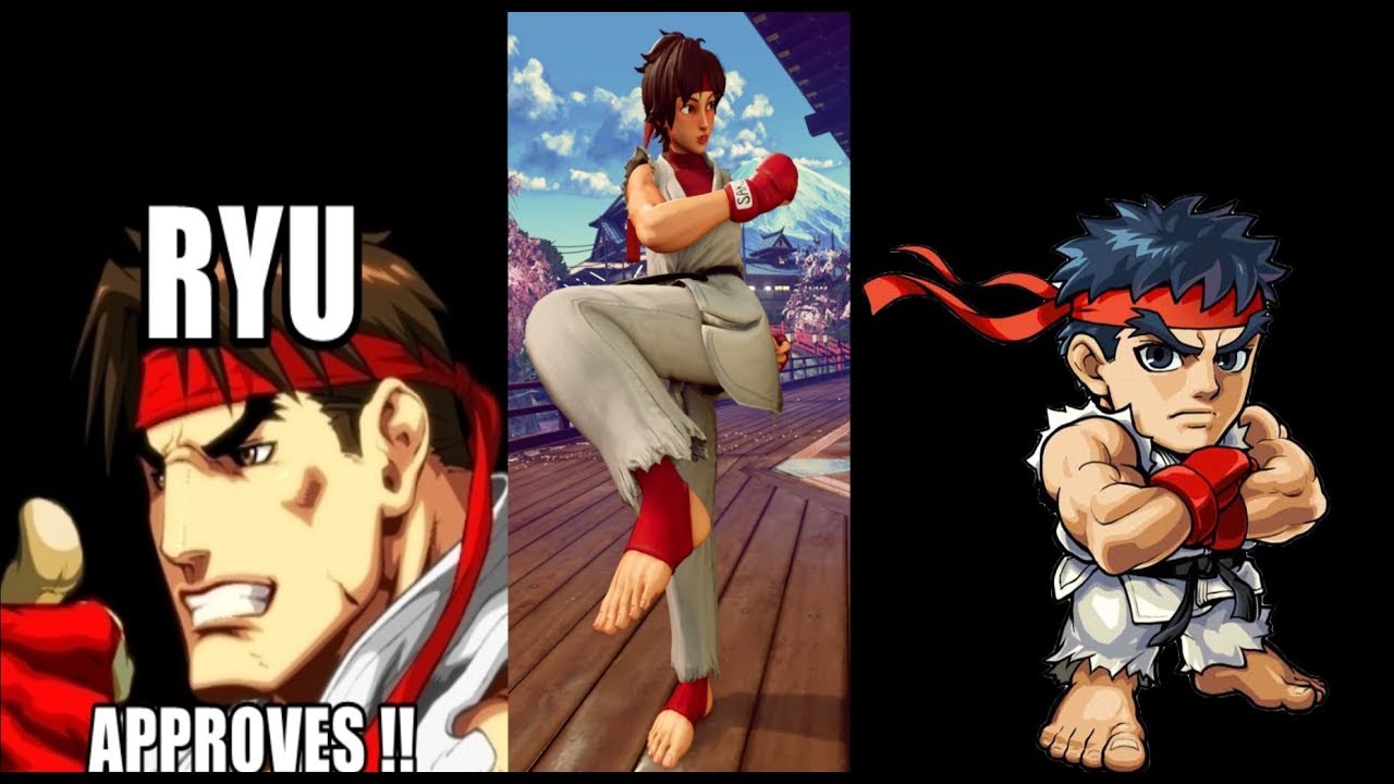 Street Fighter 5: Sakura Ryu fan costume - YouTube