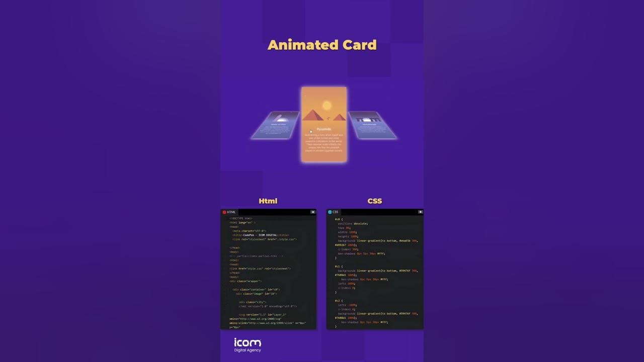 Animation Card π» Coding Frontendprojects Webdevelopment Htmlcss