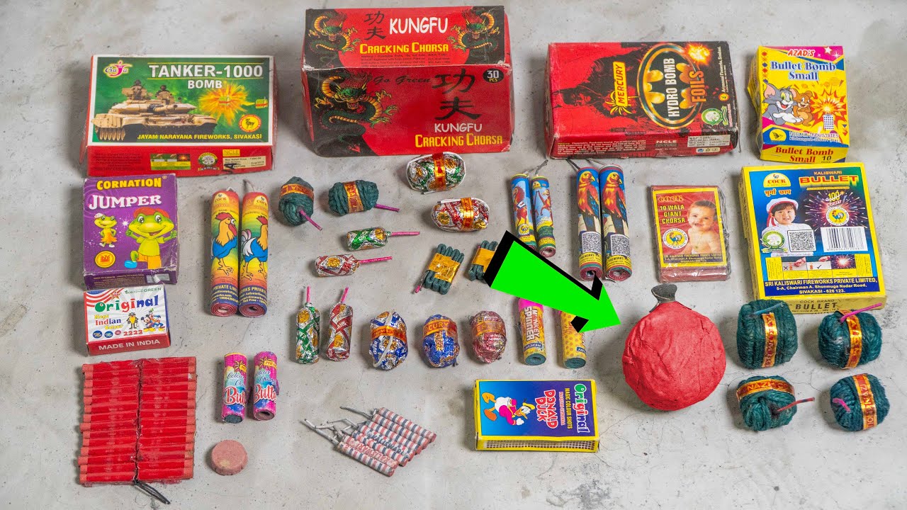 Most Powerful ( RED BALL) Firecracker Testing - YouTube