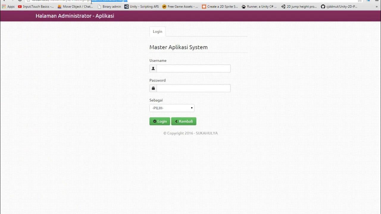 create login multi user level codeigniter - YouTube