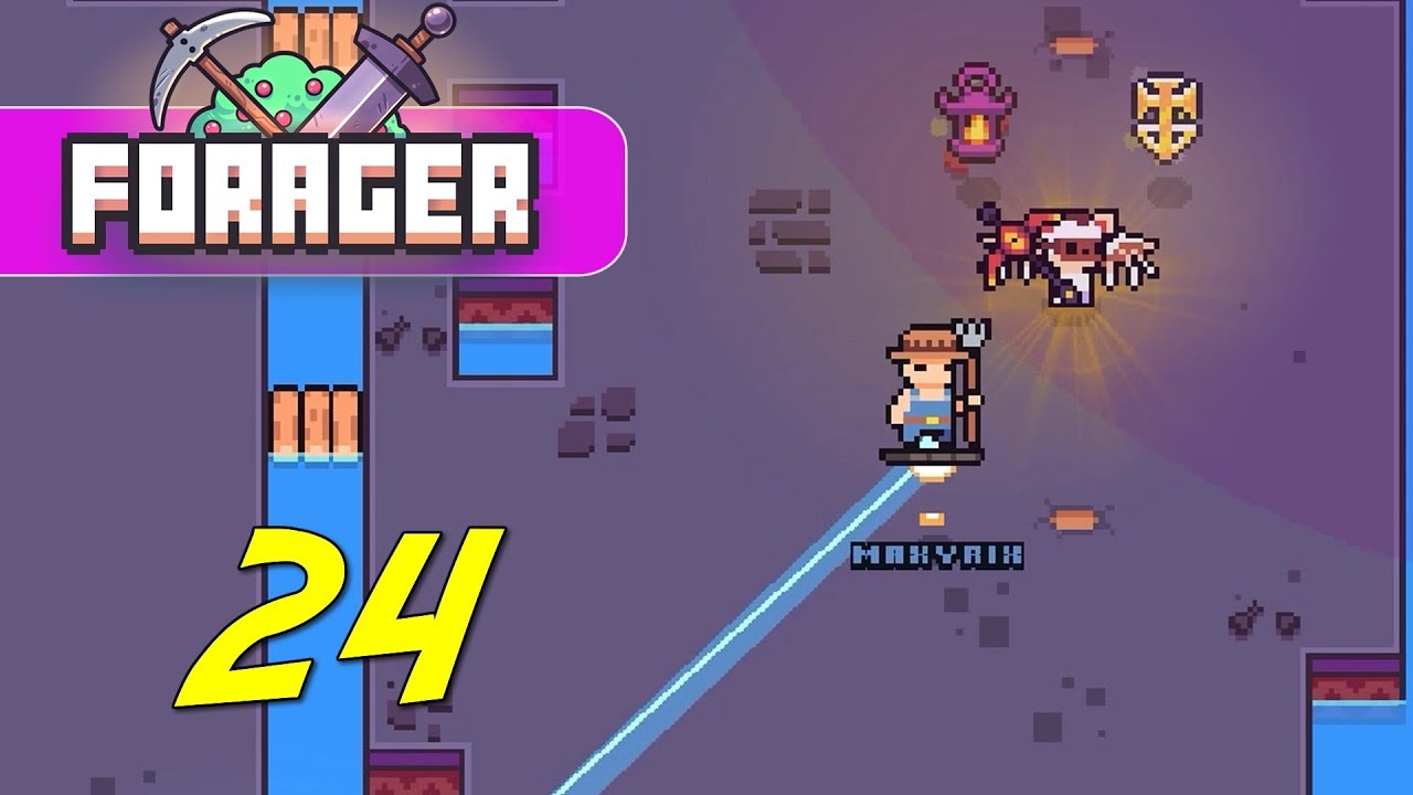 Forager - Let's Play Ep 24 - DROID - YouTube