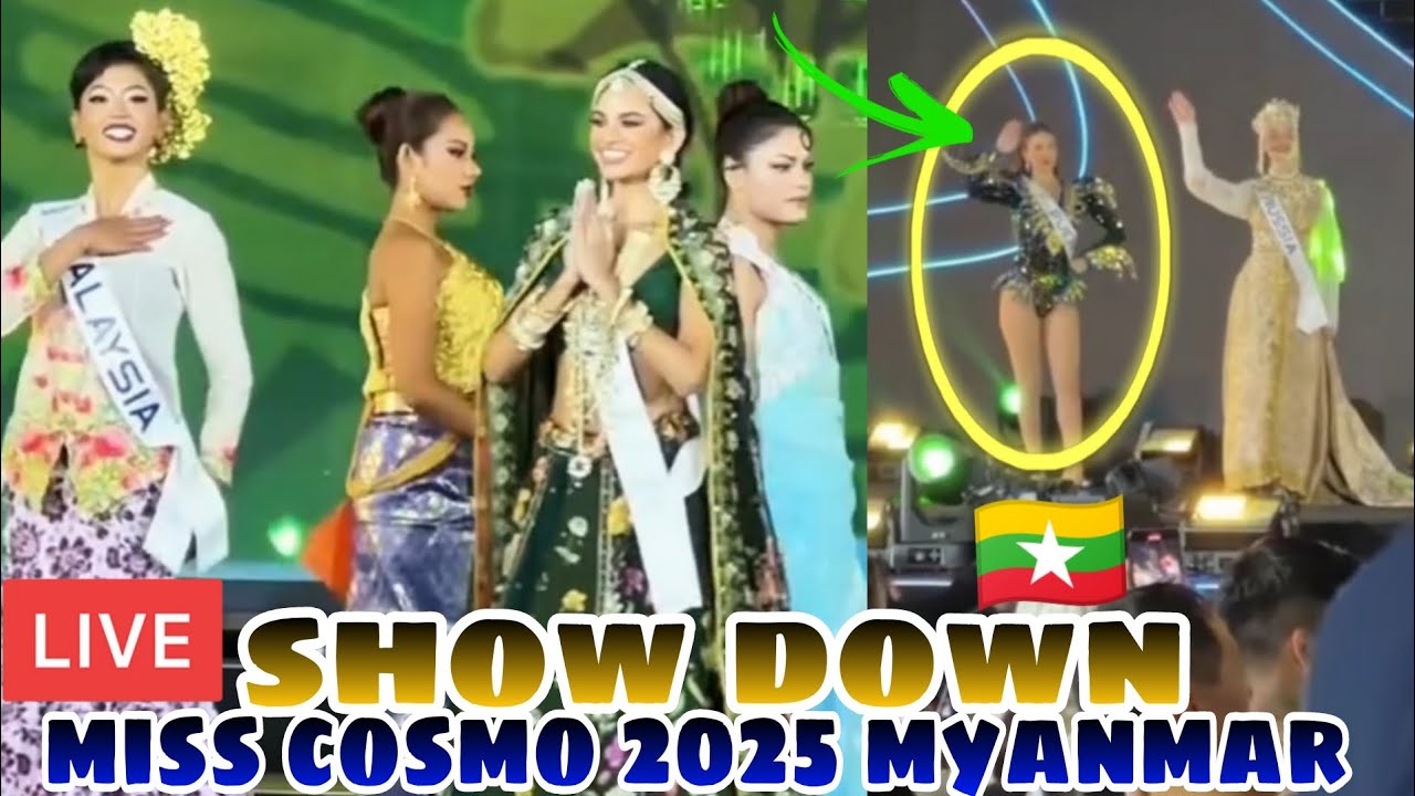 LIVE! Miss Cosmo 2025 Final Show Donw Myanmar🇲🇲 - YouTube
