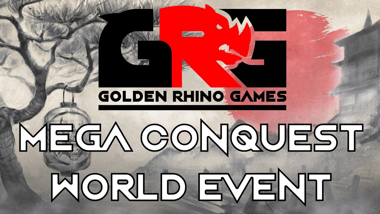 Conquest MEGA World Event @ Golden Rhino Games! - YouTube