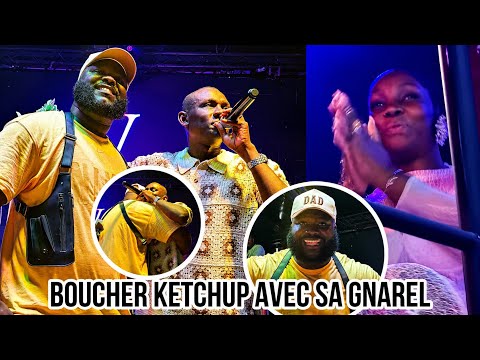 Boucher ketchup en couple avec sa gnarel se défoulent à la soirée de Pape diouf 