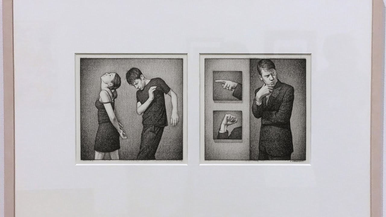 Imperial Pathways (charcoal on paper), by Christopher Parrott - YouTube