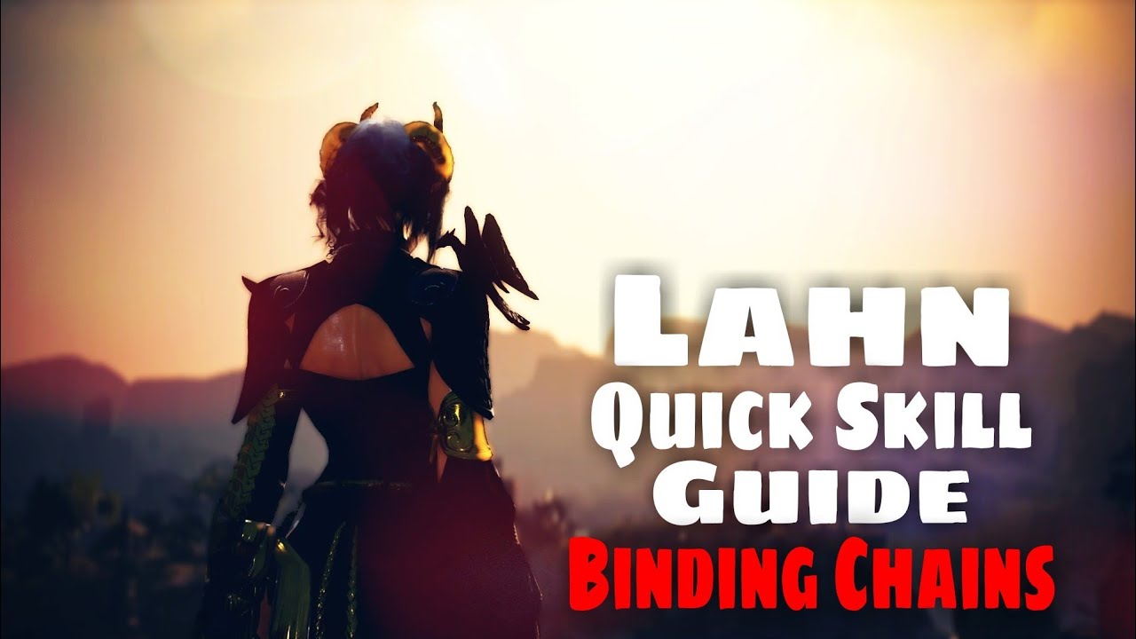 BDO LAHN New Awakening Skill (Binding Chains) Quick Combo Guide - YouTube