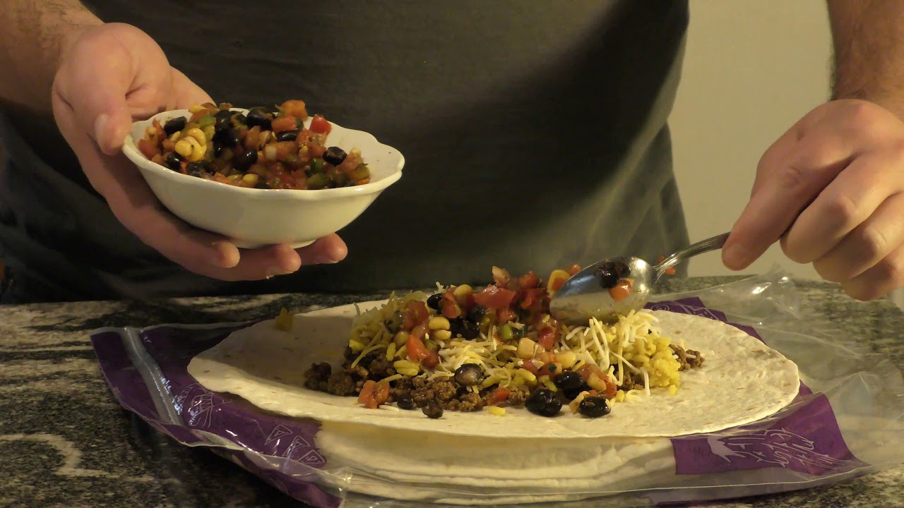 How to Make a Burrito - YouTube