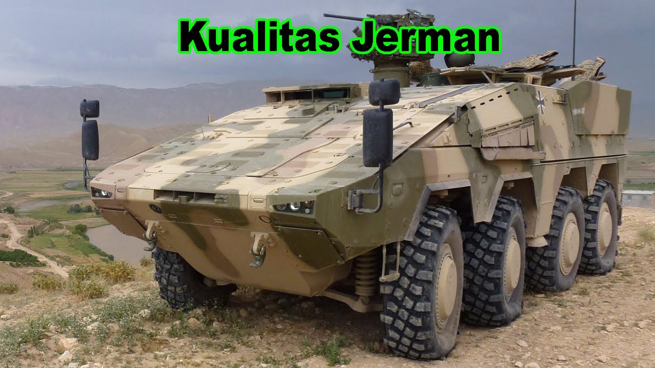 GTK Boxer 8x8 Jerman (Indonesia) - YouTube