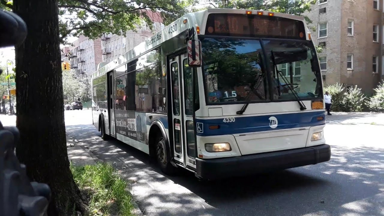 MTA: 2009 Orion VII 07.501 NG Hybrid-Electric Low Floor [4330] Bx10 bus ...