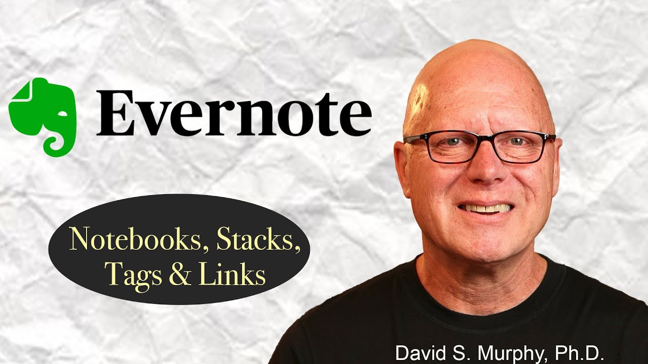 Evernote Notebooks, Stacks, Tags, and Links - YouTube