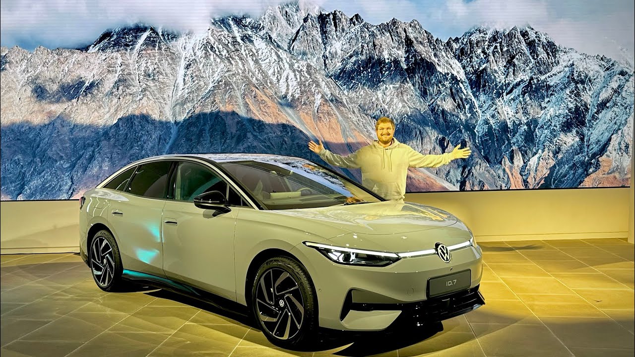 This Is The New Volkswagen ID.7! My Tour Of MEB’s Improved Software ...