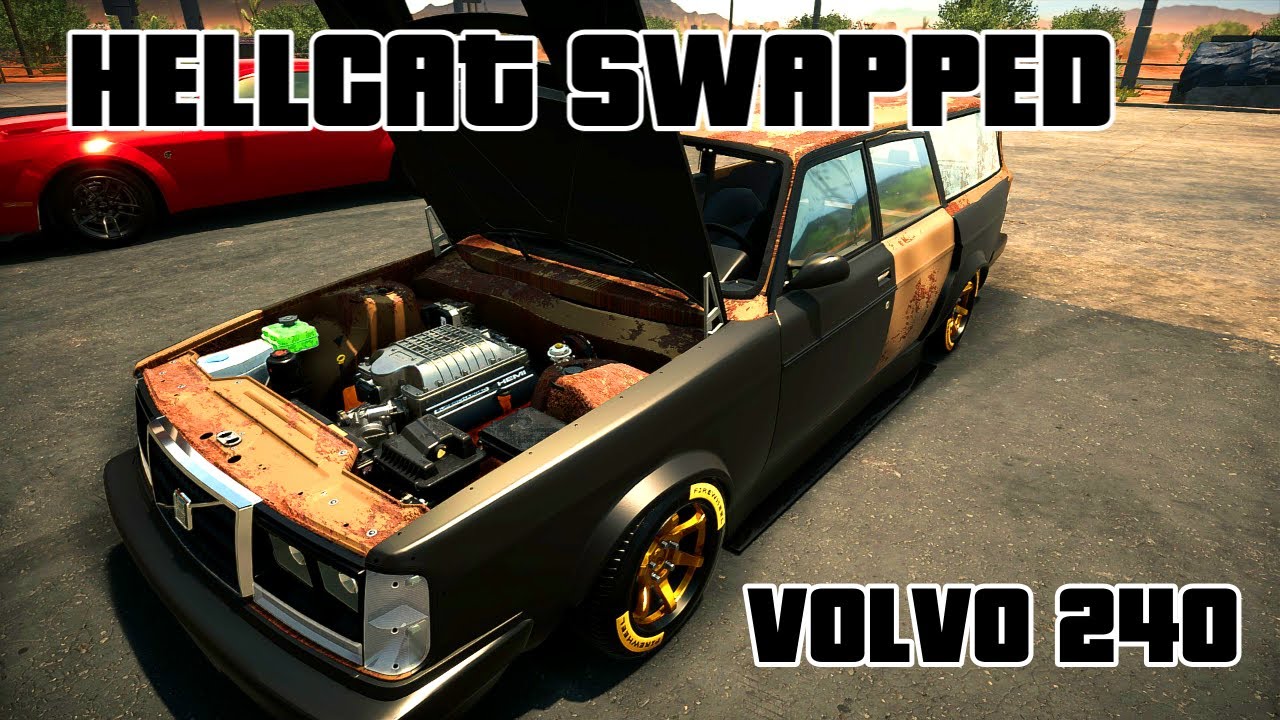 Clapped Out Cars with Cleatus - Pilot - Hellcat Swapped Volvo 240 - YouTube