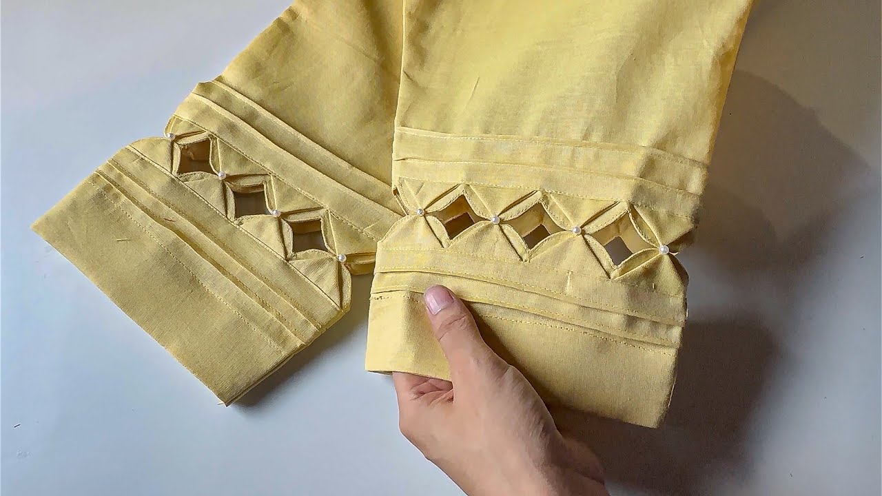 Simple and creative Trouser design | tips and tricks | for beginners ...
