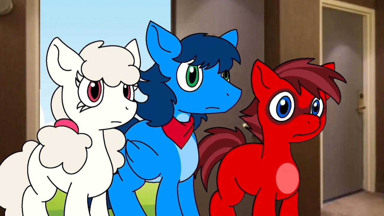 My Little Pony: three random ponies stay at a motel - YouTube