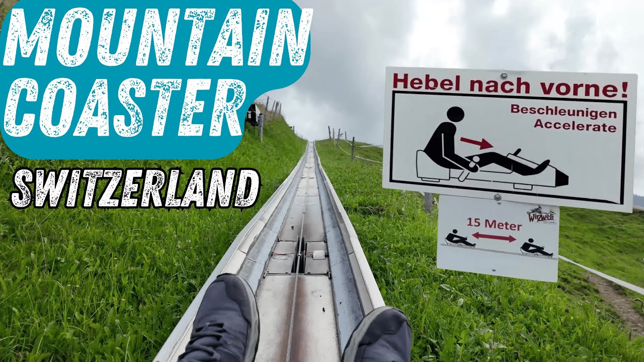 Switzerland Short Mountain Coaster - YouTube
