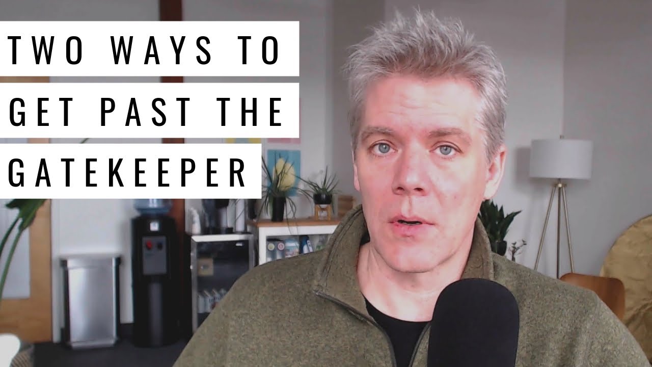 Consulting Interview: Getting Past the Gatekeeper in Sales - YouTube