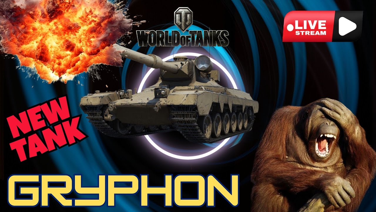 GRYPHON - new tank - LIVE GAMEPLAY - World of Tanks #havefun #wot# ...