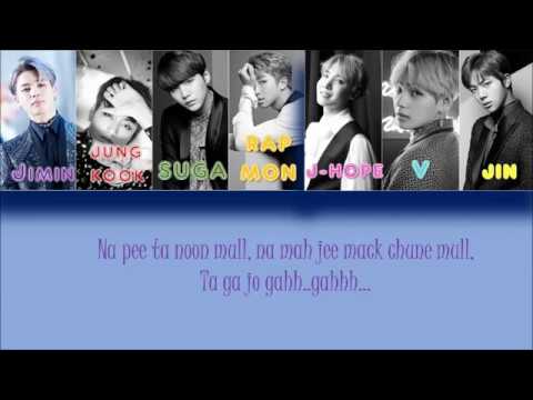 BTS BLOOD SWEAT & TEARS // SOUND-LIKE LYRICS/EASIER TO LEARN