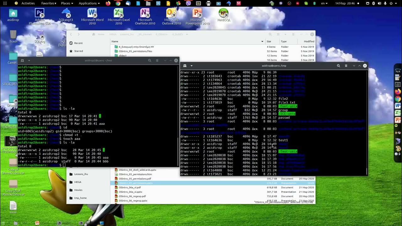 05 4 Operating Systems Permissions Special Permissions - YouTube
