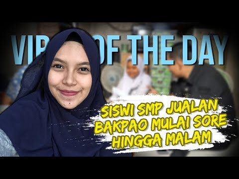VIRAL HARI INI: Siswi SMP Belajar Sambil Jualan Bakpao, Mulai Jualan Pukul 4 Sore hingga Malam
