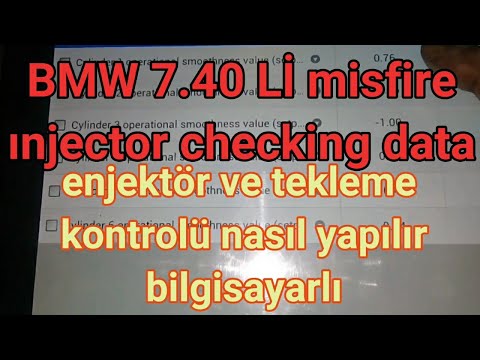 injector problem misfire dedected bmw f01 740 Twin turbo | enjektör tekleme sebepleri bmw 7.40 li