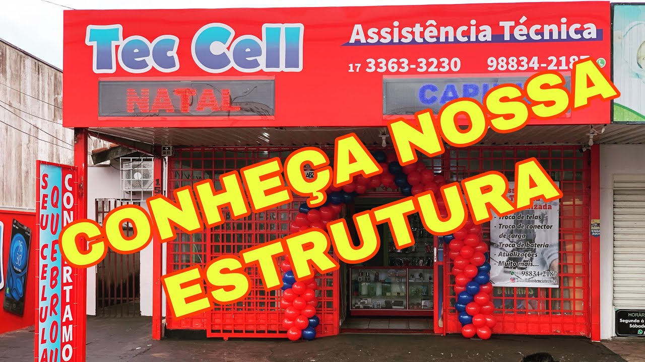 CONHEÇA NOSSA ESTRUTURA TEC CELL - YouTube