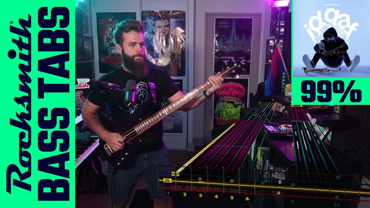 boywithuke (ft. blackbear)－IDGAF｜Bass Tabs [Drop D][Rocksmith] - YouTube