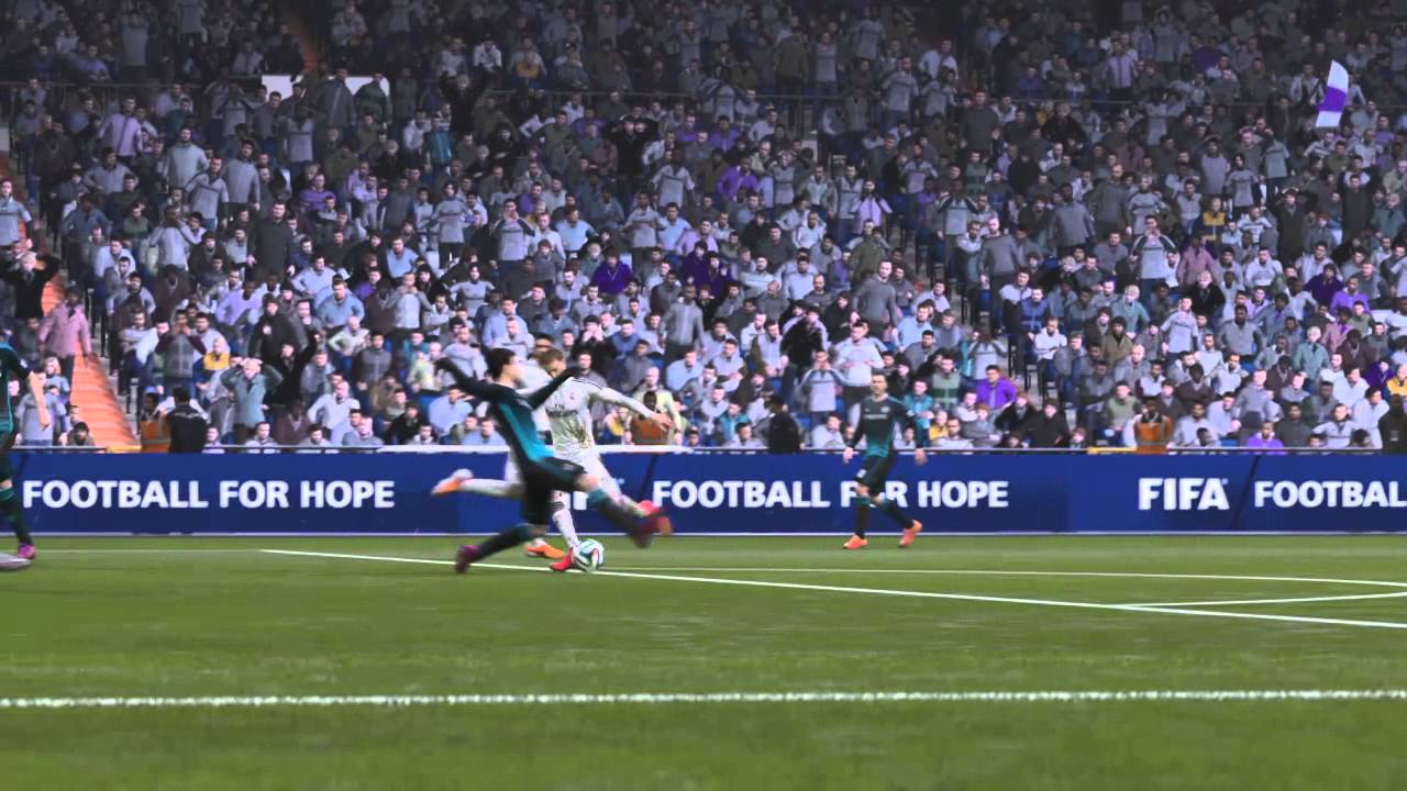 FIFA 15 | The Brick Fall Celebration Perfectly Timed - YouTube